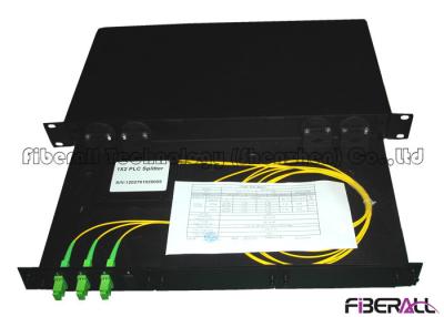 Cina Tormenti il separatore a fibra ottica montato 1x2 dello SpA con il quadro d'interconnessione e l'adattatore in vendita