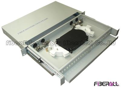 Cina 24 quadri d'interconnessione a fibra ottica del porto semplice dello Sc con lo scivolamento fuori dell'uso interno del cassetto in vendita