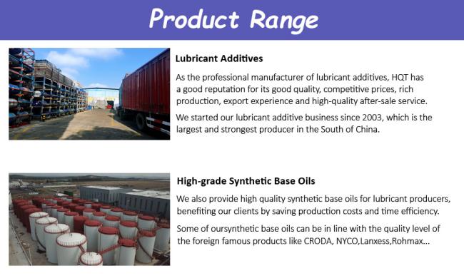 Hqt-305 Gear Oil Lubricant Additive Extreme Pressure Anti-Wear Additive Bis-Nitrogenous Thiophosphoric Derivative
