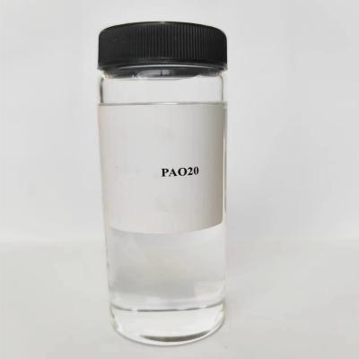 China High and Low Temperature Lubricating Oil PAO20 Group IV Synthetic Base Oil with PAO20 for sale