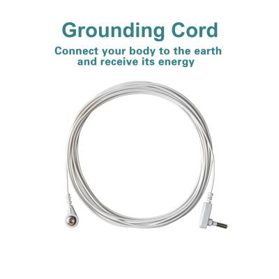 China High Quality Conductive Cord 15ft Grounding Cord Earthing Wire White for Antistatic for sale