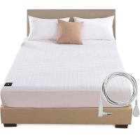 China Grounding Fitted Sheet Silver Fabric Pad for Bed Within 15ft Cord Grey Improving Sleep Earthing Bed Sheets for sale