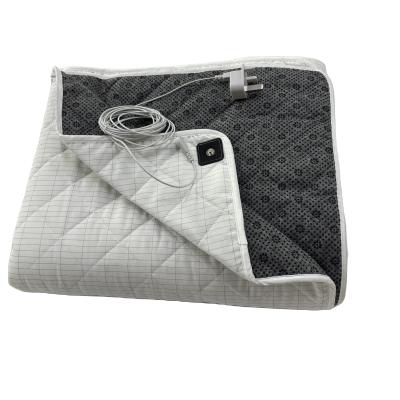 China Grounding Silver Cotton Mattress Earthing Soft Mat for Bed Chair Conductive Portable Anti-Static Mattress for sale