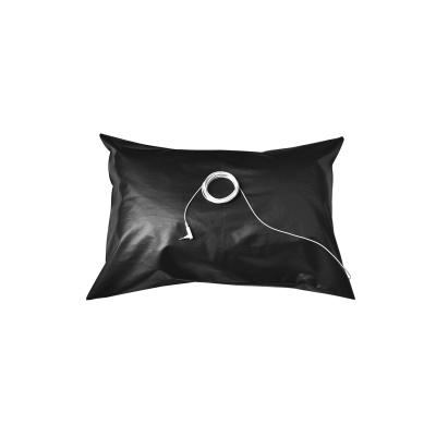 China Drop Shipping Breathable and Soft Leather Pillow Case for Grounding Earthing Pillow Covers Conductive EMF Leather Pillowcases for sale