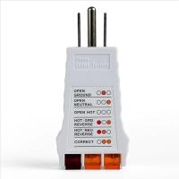 China Socket Plug Tester Voltage Live Wire Detector With Rcd Test Detector Socket Test UK EU Socket Tester Grounding Earthing Adapter for sale