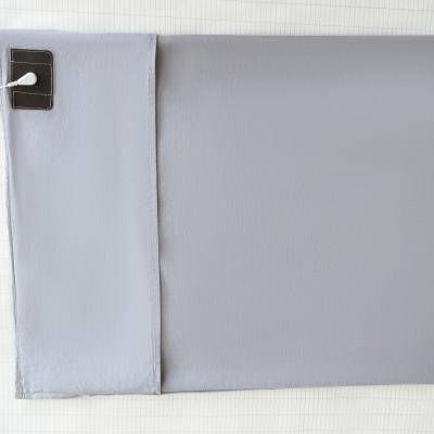 China White Gray Green Color Silver Organic Fabric Conductive Grounding Earthing PillowCase Queen King Size Comfortable Pillowcase for sale