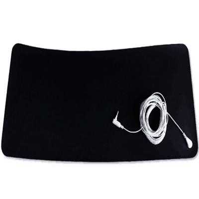 China Dropshipping Grounding Mat Ground for Keyboard Mat Black 80*120cm Grounding Mat for Bed Earthing Mat for Bed for Health for sale
