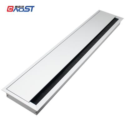 China Aluminum Alloy Table Cable Organizer Holder Management Box ROHS Certification for sale