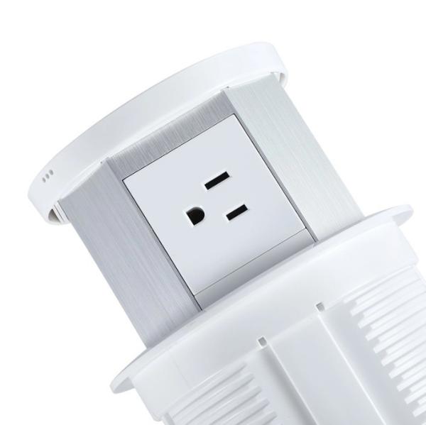 Quality Pop Up Retractable Power Socket Outlet Flush Mount ETL Certified for sale
