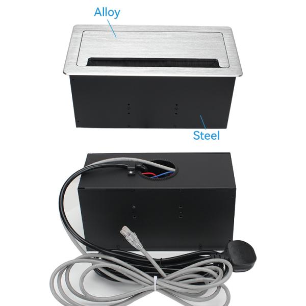 Quality Hidden Concealed Electrical Flip Up Conference Electrical Socket For Conference for sale