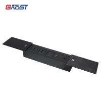 China ROHS Embedded Sliding Socket Power Outlet For Conference Table for sale