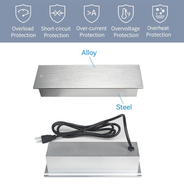 Quality Embedded Desk Mounted Plug Sockets Power Outlet For Boardroom Table for sale