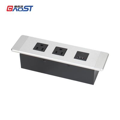China Hidden Recessed Power Grommet Outlet 20W 240V CUL Certified for sale
