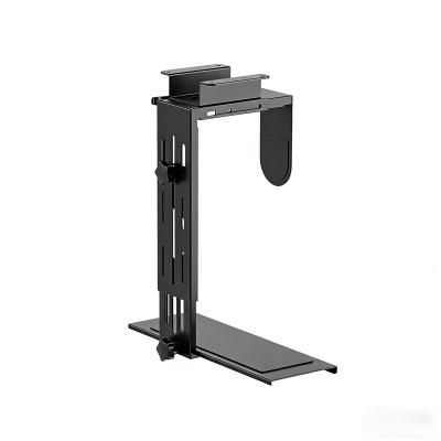 China ODM Lift Desk Accessories CPU Mount PC Holder Under Desk Anti Slip for sale