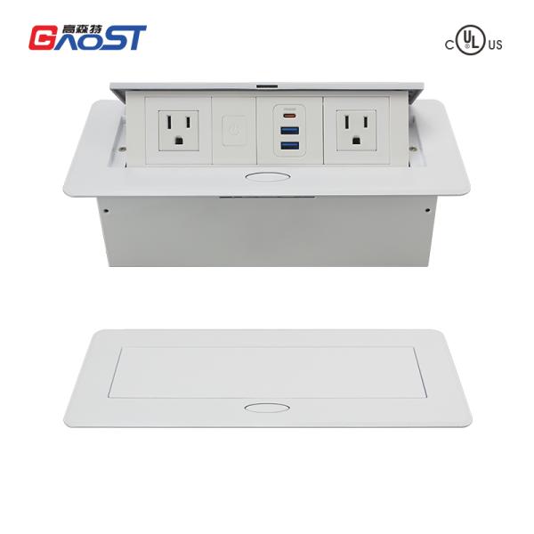 Quality Compact Usb Desktop Socket Box Power Outlet Box OEM CUL Certificated for sale