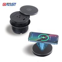 China Table Power Usb Charging Grommet 80mm For Workspace Dustproof for sale