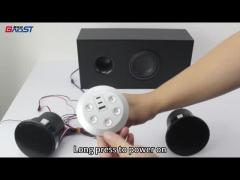 Bluetooth speaker for recliner couch