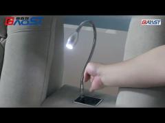 furniture armchair sofa reading lamp light 10w usb dimmable