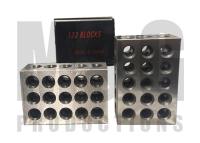 China Precision Ground 1-2-3 and 2-4-6 Blocks 23 Hole Hardened 56-60 RC Machine Tool Accessories for sale