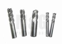 China Carbide Roughing End Mills 2 Flute 4 Flute Stub Length 1/8 to 1/2 Inch Diameter for sale