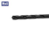 China ANSI HSS Black Oxide Fully Ground Jobber Length Drill Bits 135° Split Point for sale