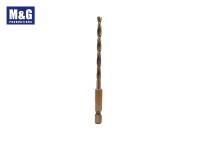 China HSS M35 Cobalt 1/4 Hex Quick Change Twist Drill Bit 3-8mm Fully Ground Impact Driver for sale