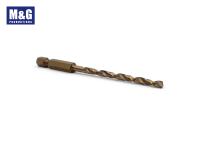 China HSS M35 Cobalt 1/4 Hex Quick Change Twist Drill Bit 3-8mm Fully Ground Impact Driver for sale