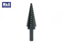 China HSS M2 M35 Imperial Self-Starting Point Step Drill Bits 1/8-1/2 13 Steps for sale