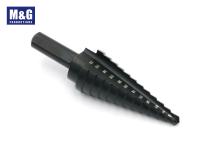 China HSS M2 M35 Imperial Self-Starting Point Step Drill Bits 1/8-1/2 13 Steps for sale