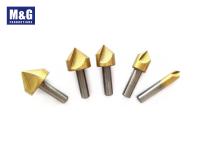 China HSS Single Flute Countersink Drill Bit 60-120 Degree ASME ANSI Round Shank 1/4 to 2 Inch for sale