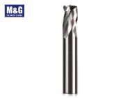 China Metric Solid Carbide Square End Mill Rough Shank 1mm-20mm Diameter HSS End Mill for sale