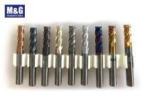 China Metric Solid Carbide Square End Mill Rough Shank 1mm-20mm Diameter HSS End Mill for sale