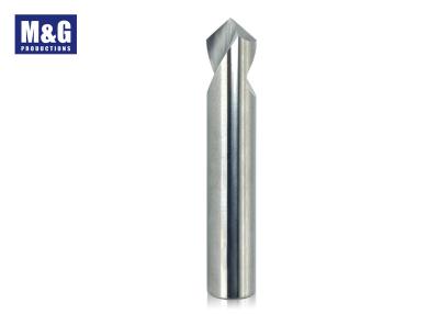 中国 穴あけ工具に90度のポイントによって斑点を付けるHSS、HSSのコバルトおよび固体炭化物NCカスタマイズされる標準的な長さ 販売のため