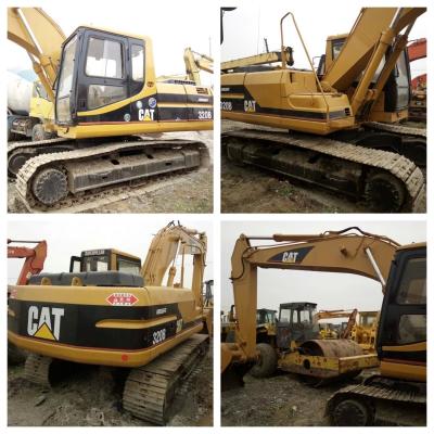 China Used Excavator CAT 320B 80% new, high cost performance, original engine, preferred for engineering construction for sale