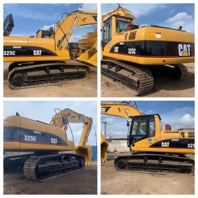 China Premium Used Caterpillar 325C Excavator 30,000 LB Capacity Well-Maintained Affordable for sale
