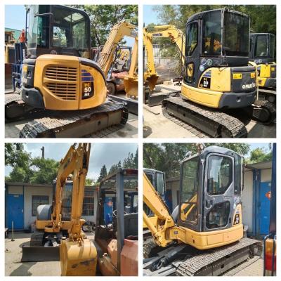 China Used Komatsu PC50MR Excavator Digger Zero Tail Swing Excellent Condition for sale