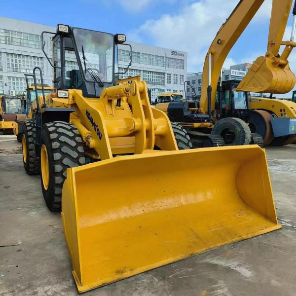 Quality Wa320 Japan Used Komatsu Wheel Loader 210kW With Turbocharged Diesel Engine for sale