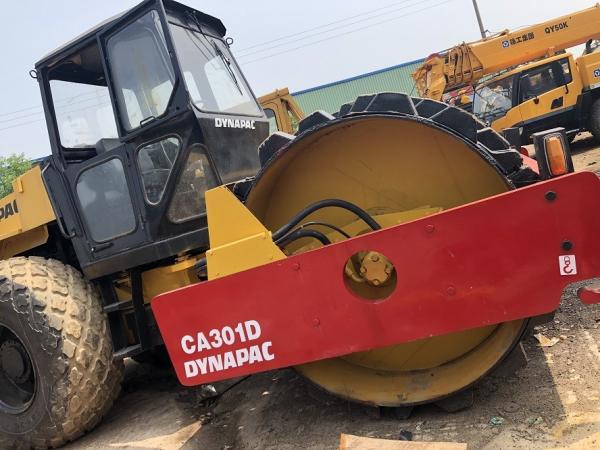 Quality Used Road Machinery DYNAPAC Roller Compactor CA301D 155HP for sale