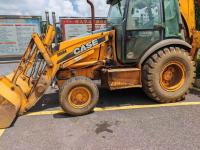 China Used CASE 580M Backhoe Loader 100L For Construction Workhorse for sale