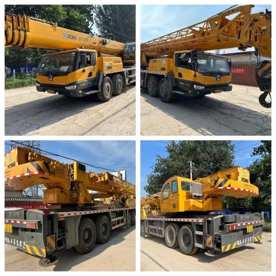 China XCMG QY70KA Truck Mounted Used Crane 70T 480HP For Wind Farm Installations for sale
