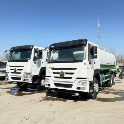 China Sinotruk Howo Water Tanker Tractor 370HP 10-30 Tons 4 Axis for sale