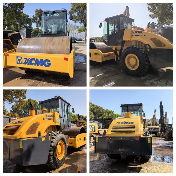 Quality Used XCMG XS223JS Road Roller Reliable Second-Hand Compactor for sale