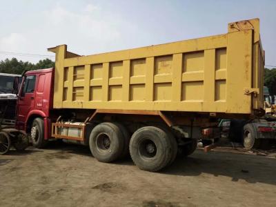 Cina Autocarro ribaltabile HOWO 375 usato 21-30t Euro 4 con scarico laterale in vendita
