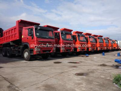 Cina Autocarro ribaltabile HOWO 375 usato 31-40t Euro 3 6x4 351-450cv in vendita