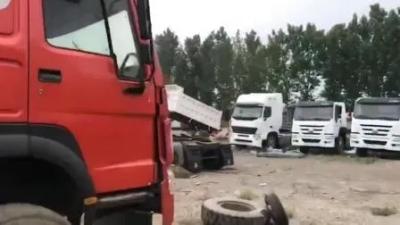 Cina Autocarro ribaltabile Sinotruk HOWO 375 usato, 31-40t Euro 3 6x4 in vendita