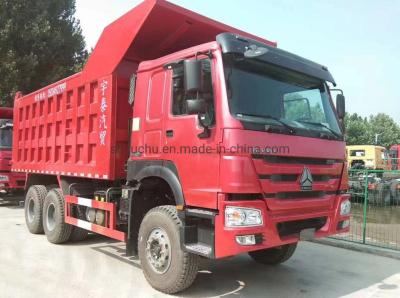 中国 中古 SINOTRUK HOWO 375 ダンプトラック 31-40t ユーロ 3 6×4 販売のため