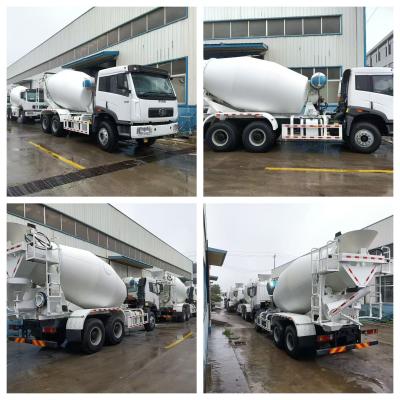 China Brand New FAW Jiefang 8m³ Concrete Mixer Truck 6x4 Chassis Hydraulic Drum System Factory Fresh Zero Hour Ready Delivery for sale
