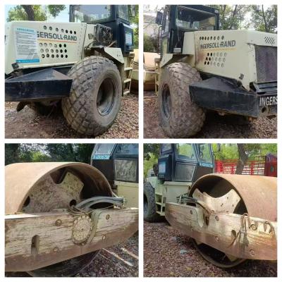 China INGERSOLL RAND 175 Single Drum Vibratory Used Road Roller 18 Ton Compactor Smooth Drum Earthwork Compaction for sale