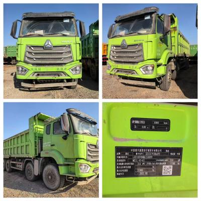 China Used HOWO 8X4 430HP Heavy Load Dump Truck 30m3 Tipper Box SINOTRUK Engine Construction Transport for sale