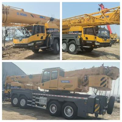 China Modern Generation Used XCMG XCT80 80 Ton Truck Crane New Cab Profile Advanced Electro-Hydraulic Control Lightweight Boom for sale